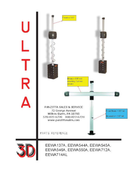 Snap-on / John Bean Alignment Machines Parts – Panzitta Sales & Service